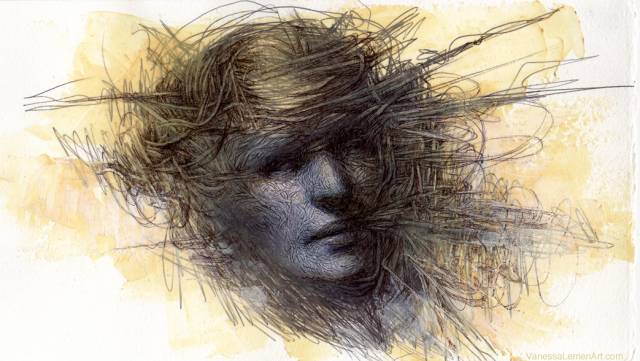 Sketching In Ballpoint Pen | Muddy Colors