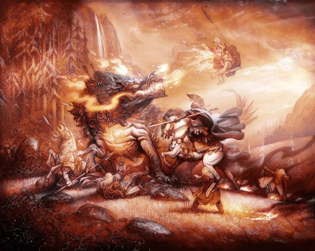 “The Hunting of Carcharoth” | Muddy Colors