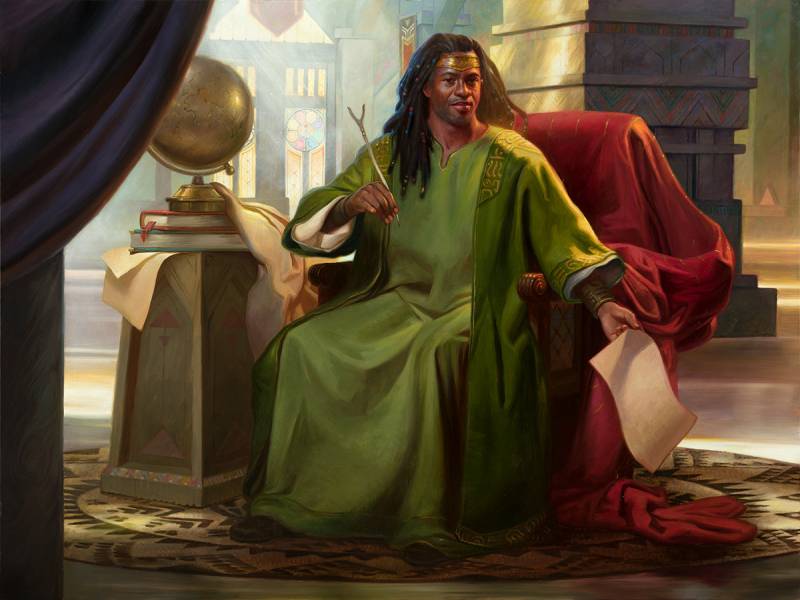 Mangara the Diplomat – Magic: the Gathering | Muddy Colors