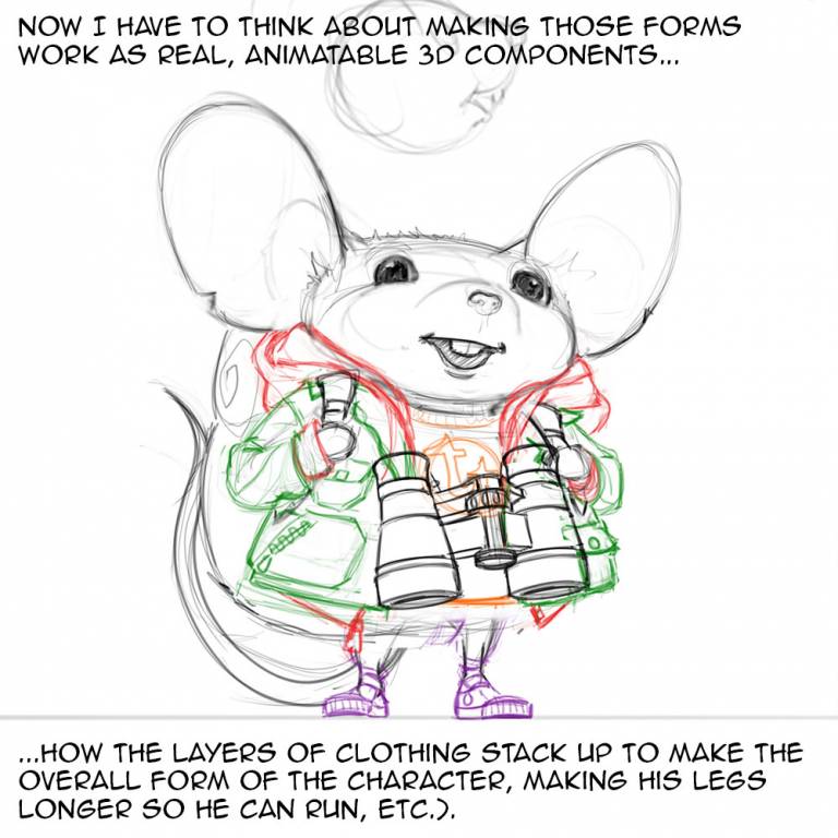 Giving Birth to a Mouse | Muddy Colors