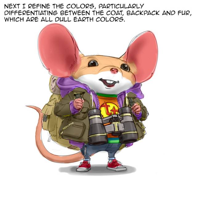 Giving Birth to a Mouse | Muddy Colors