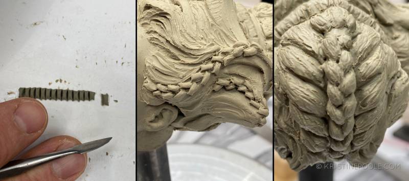 Sculpting Hair | Muddy Colors