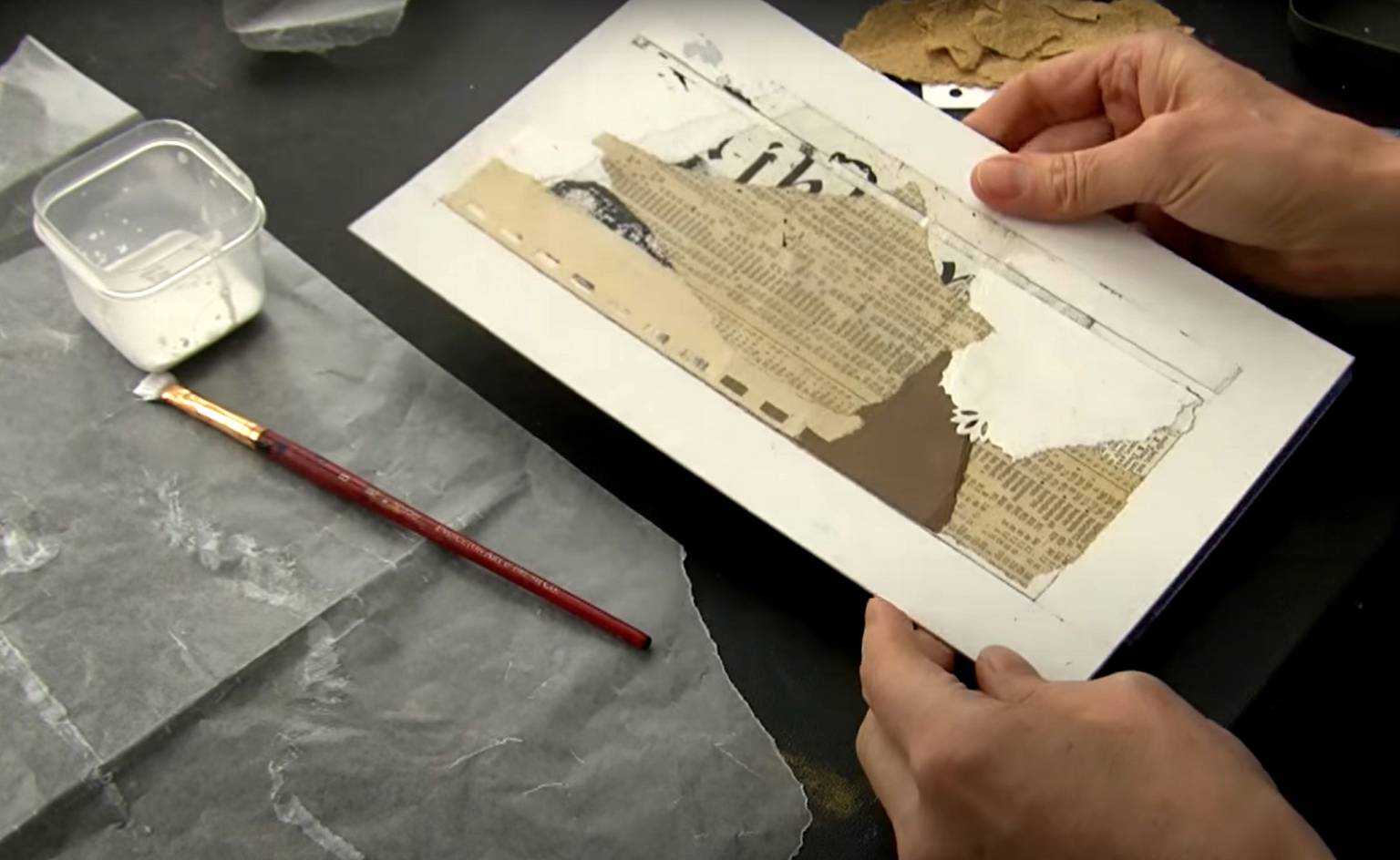 EXPERIMENTAL MIXED-MEDIA PAINTING TECHNIQUES! | Muddy Colors