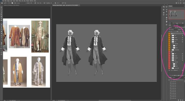 Character Design, Pt 3 – Creating Variations – Layer Organization and ...