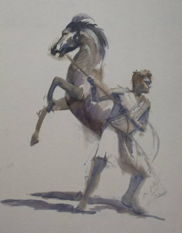 Drawing a Circle Around the Arrow | Muddy Colors