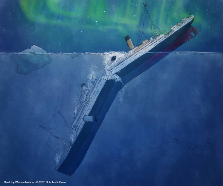 Illustrations: If You Sailed on the Titanic | Muddy Colors